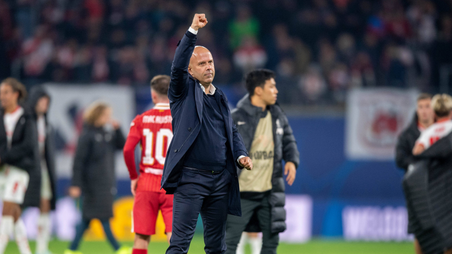 Liverpool's youngest ever European debutants as Rio Ngumoha makes history