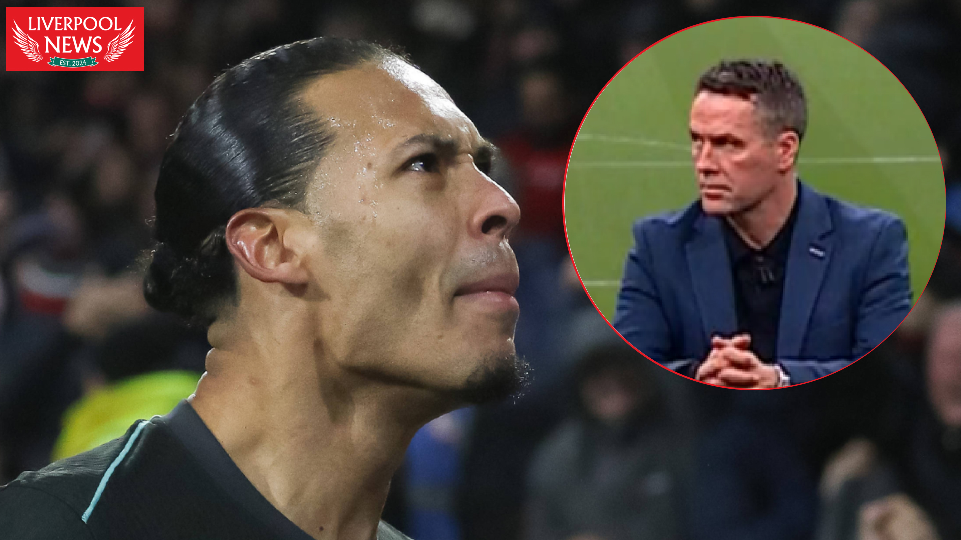 Van Dijk brutally destroys Michael Owen on live TV after Liverpool win v Everton