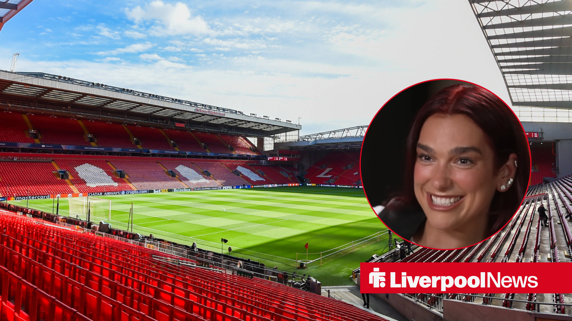Liverpool make ticket announcement ahead of Dua Lipa shows at Anfield